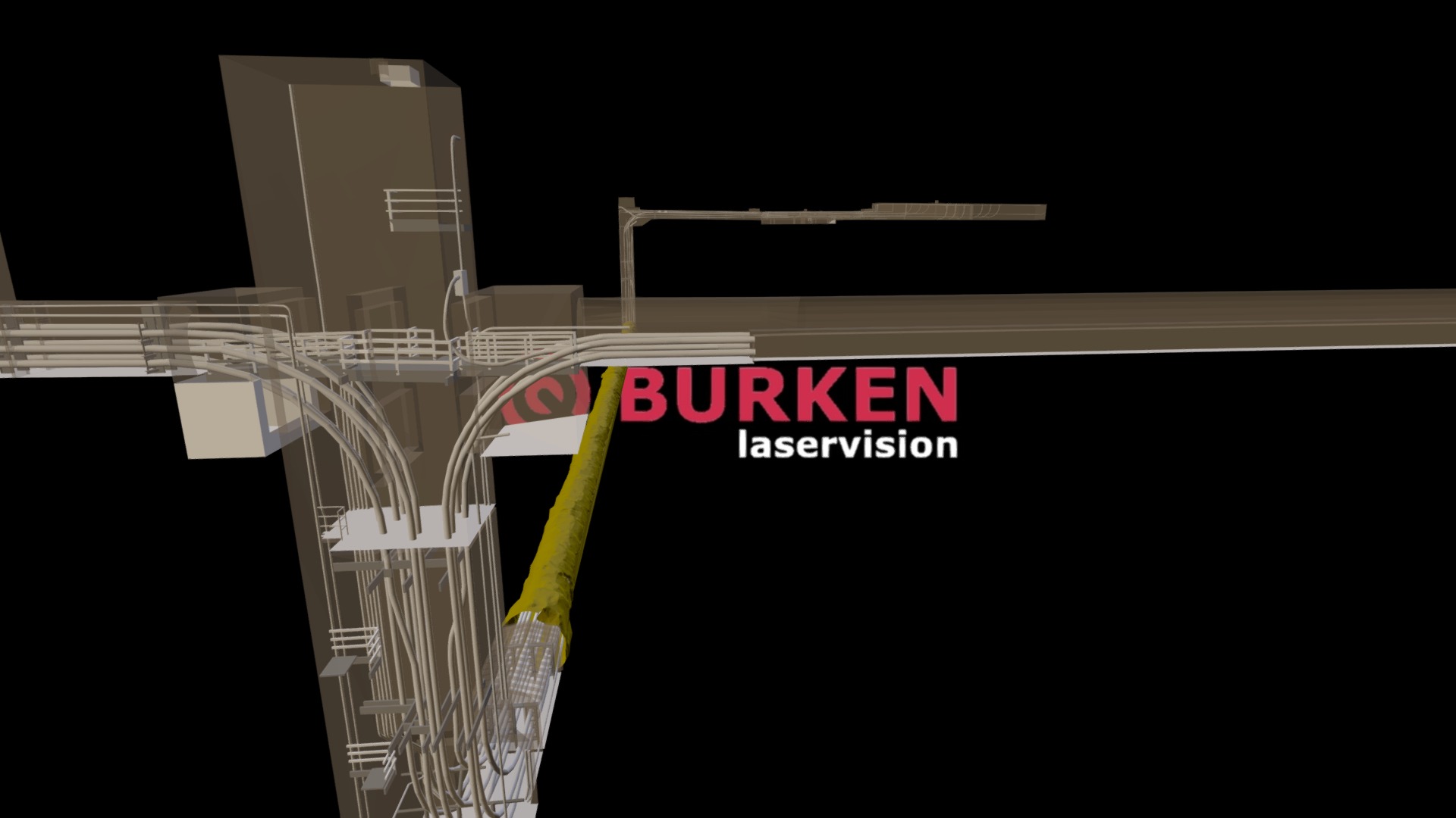 Service Tunnel - 3D model by OCUPLAN ® (@LaserVision) [56340af] - Sketchfab
