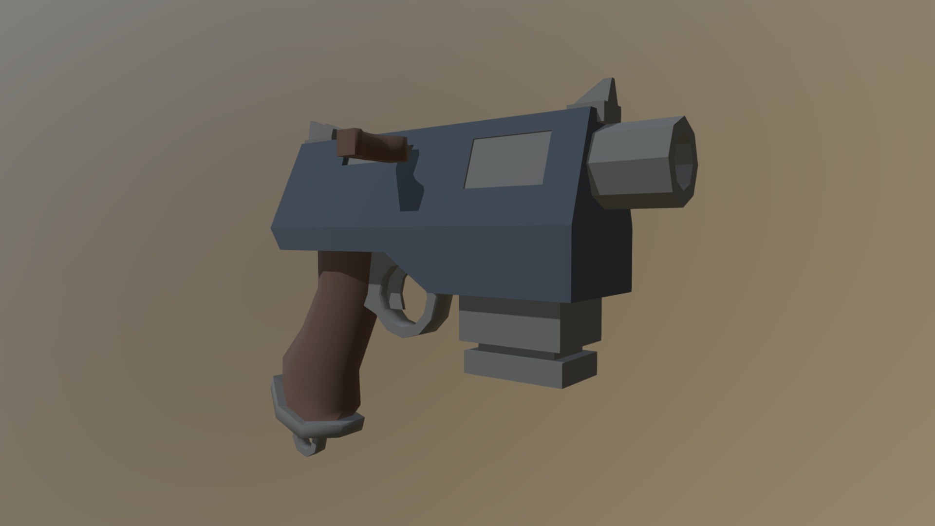 Pistol - 3D model by fenlig [5634c87] - Sketchfab