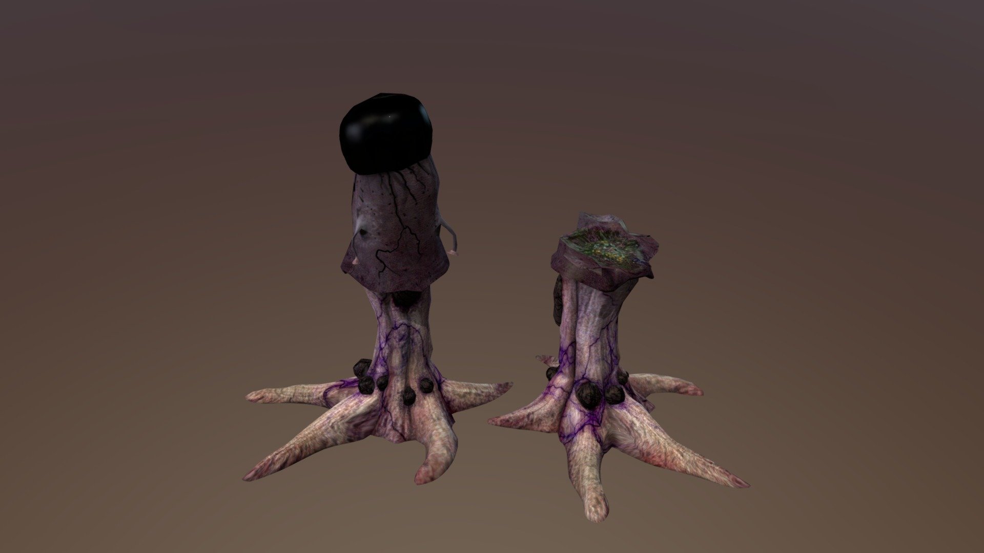 Alien Polyp (Old, Intact + Broken) - 3D model by cvoxalury [5634f58 ...