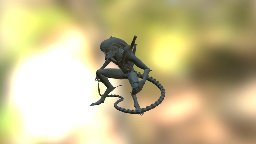 Xenomorph - 3D model by halofreak [5635047] - Sketchfab