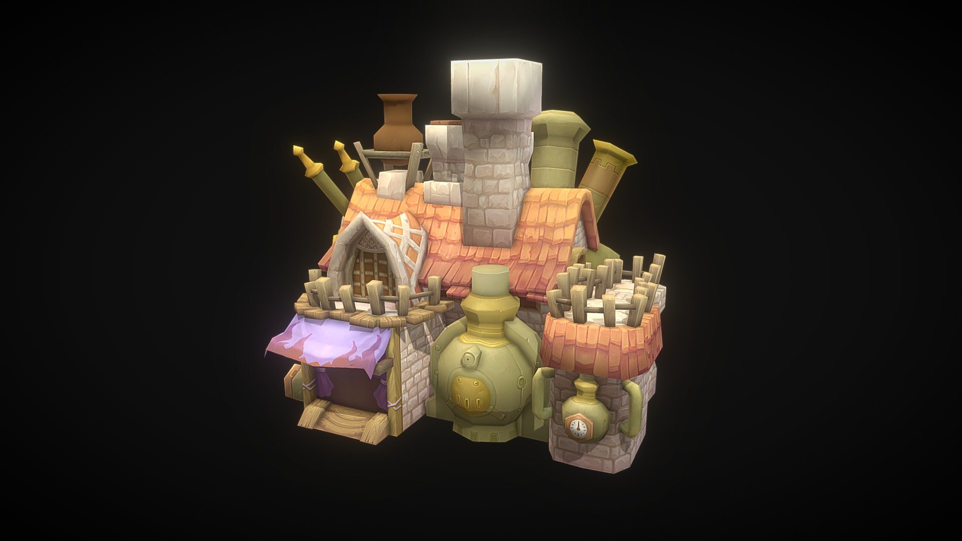 Fantasy Buildings: Forge
