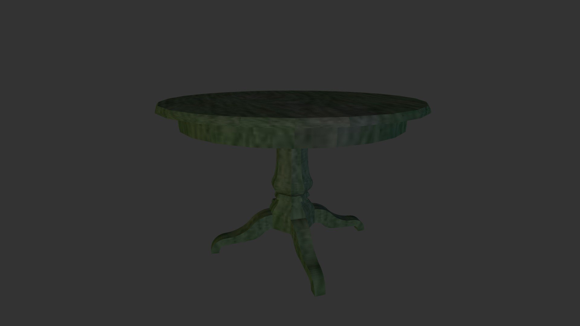 Green Dinner Table - 3D model by merlinkatz [563714d] - Sketchfab