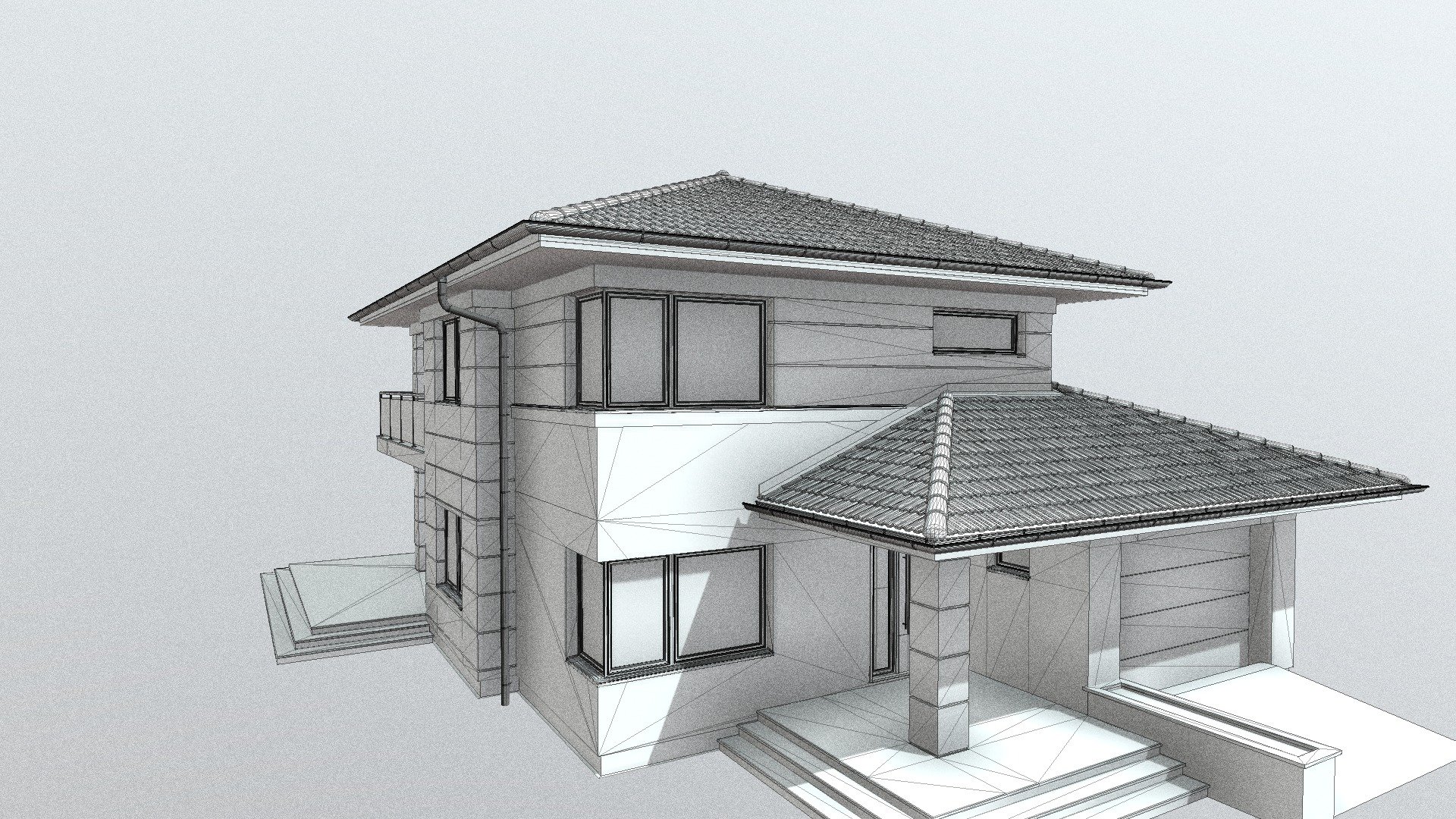 Plan Kuce SP-001 - 3D model by Projektni Biro ARCADIA (@djuka.zp) [5639ba4] - Sketchfab