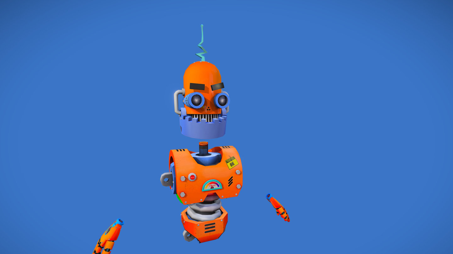 VR Robot - 3D model by John (@john3ds) [563ca0e] - Sketchfab