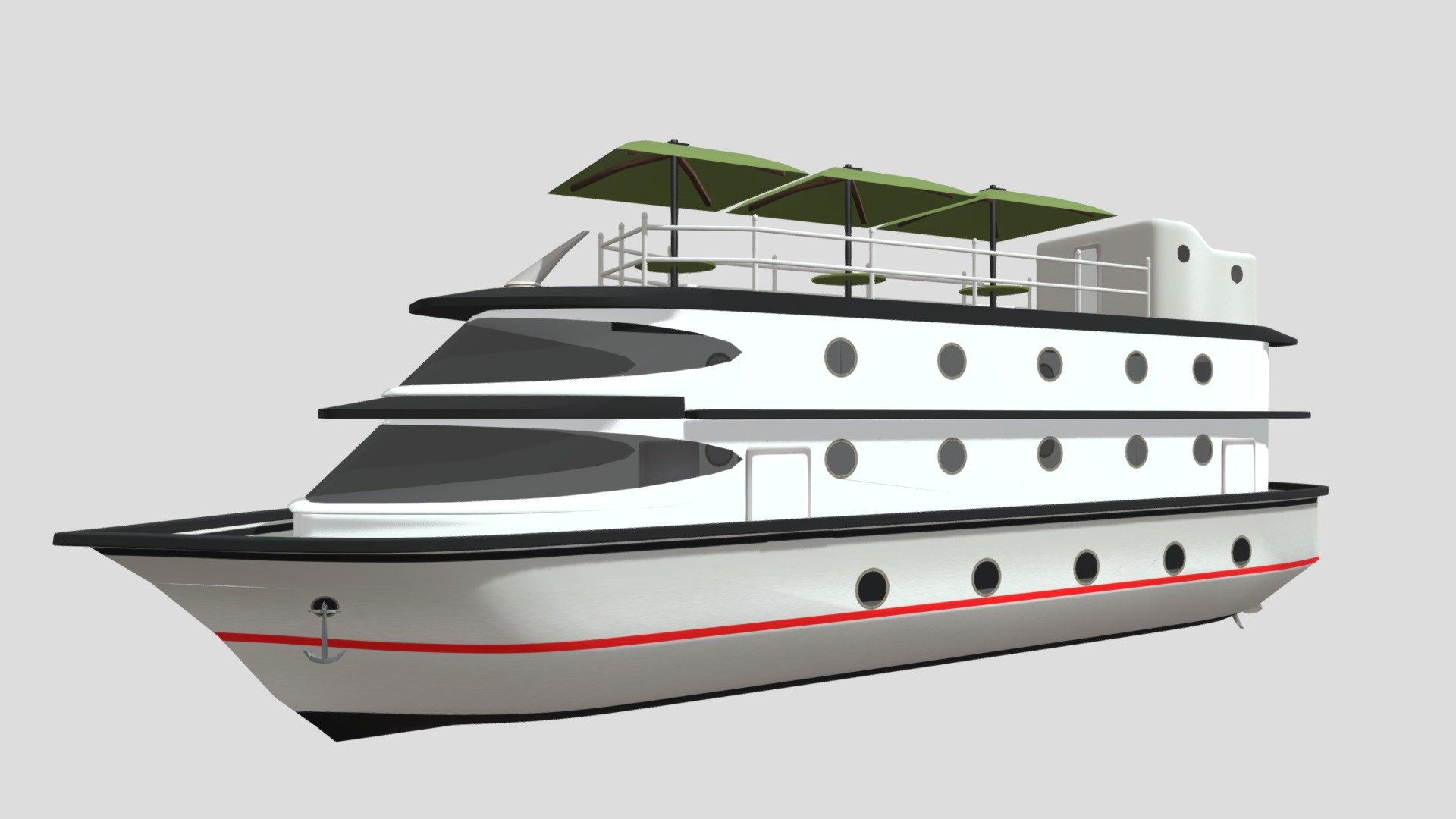 Cruise Ship 01 - Download Free 3D model by gogiart (@agt14032013 ...