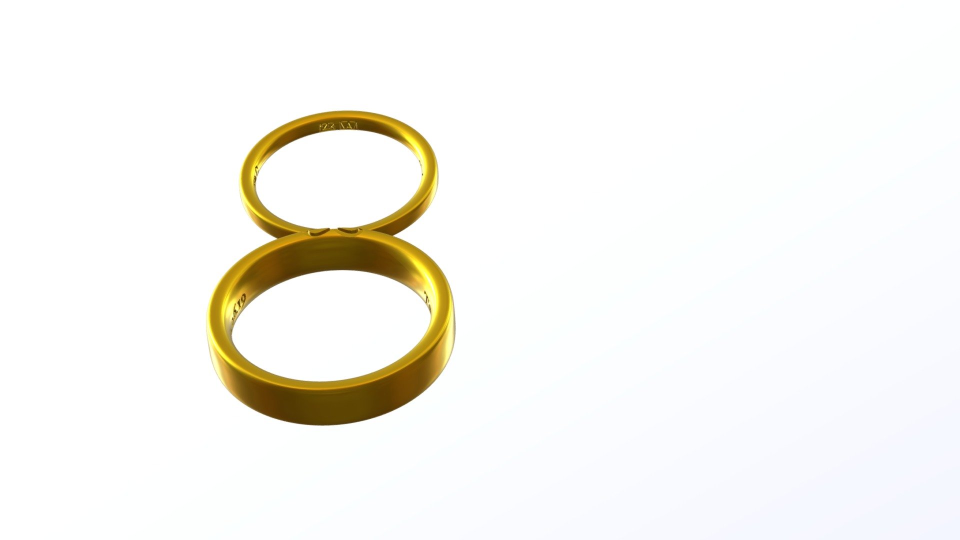 Infinity rings - 3D model by VE AND VILE (@veandvile) [563f336] - Sketchfab