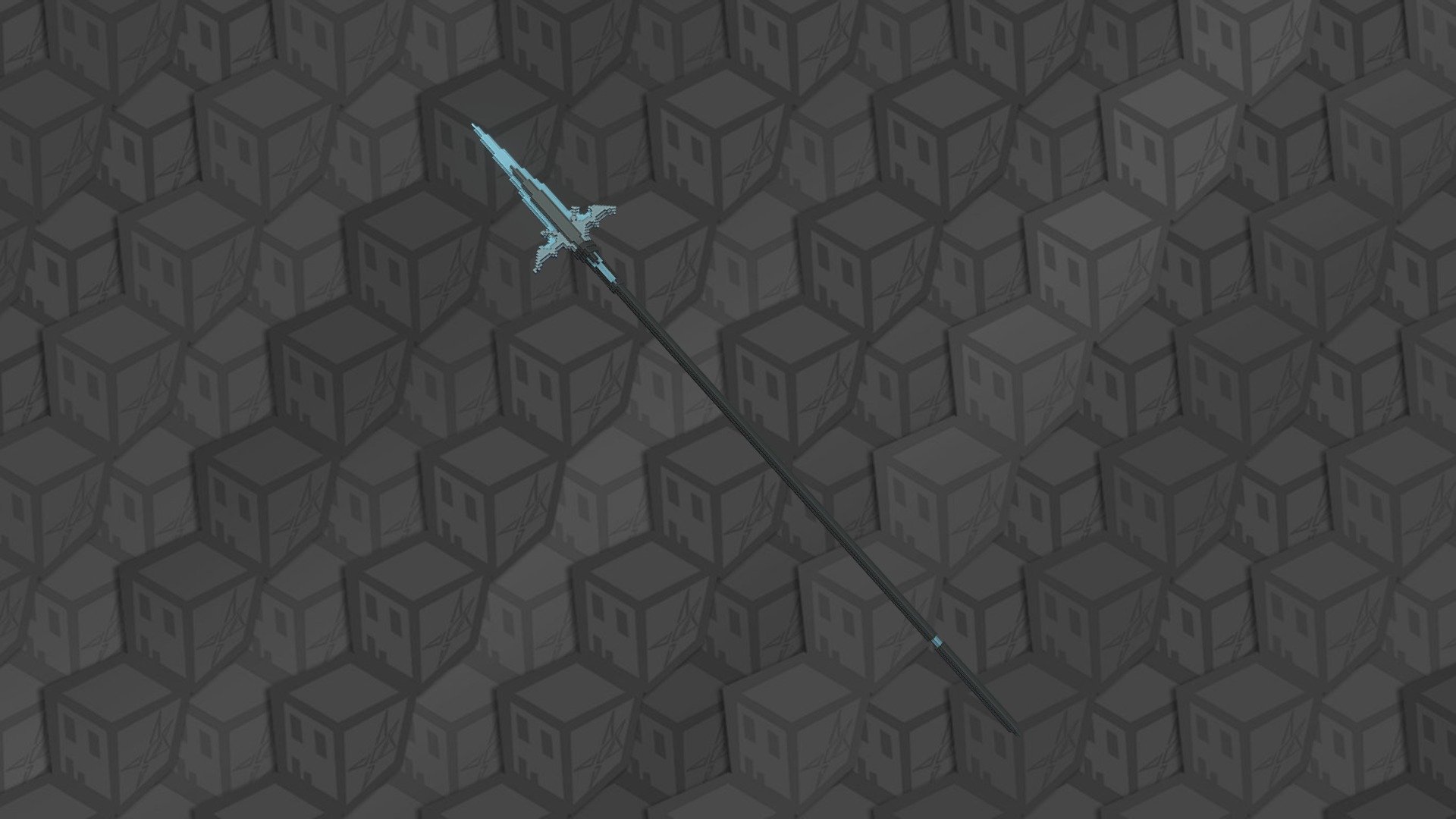 spear - 128-bit - 3D model by zachrywilsn | nullblox (@zachrywilsn ...