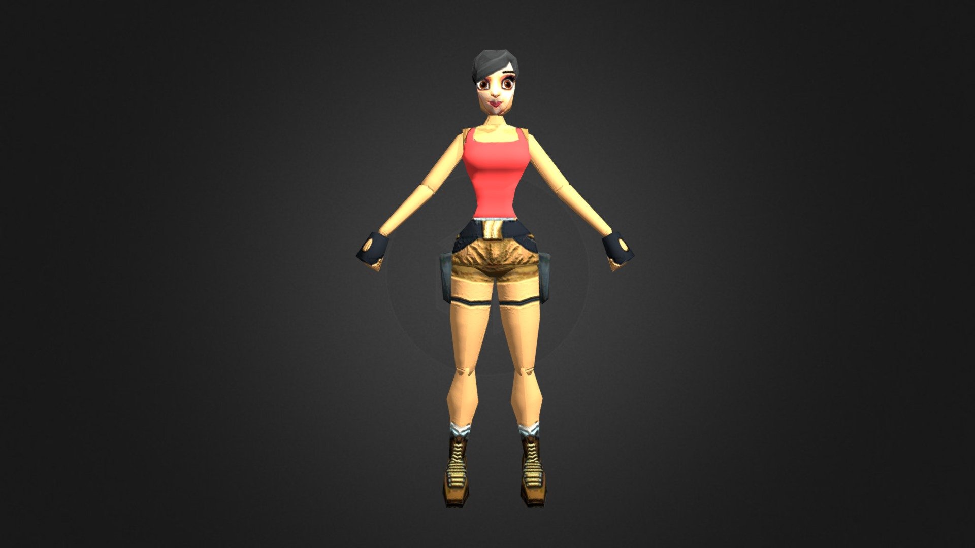 Saira As Lara Croft - Download Free 3D model by Maria Jameela ...