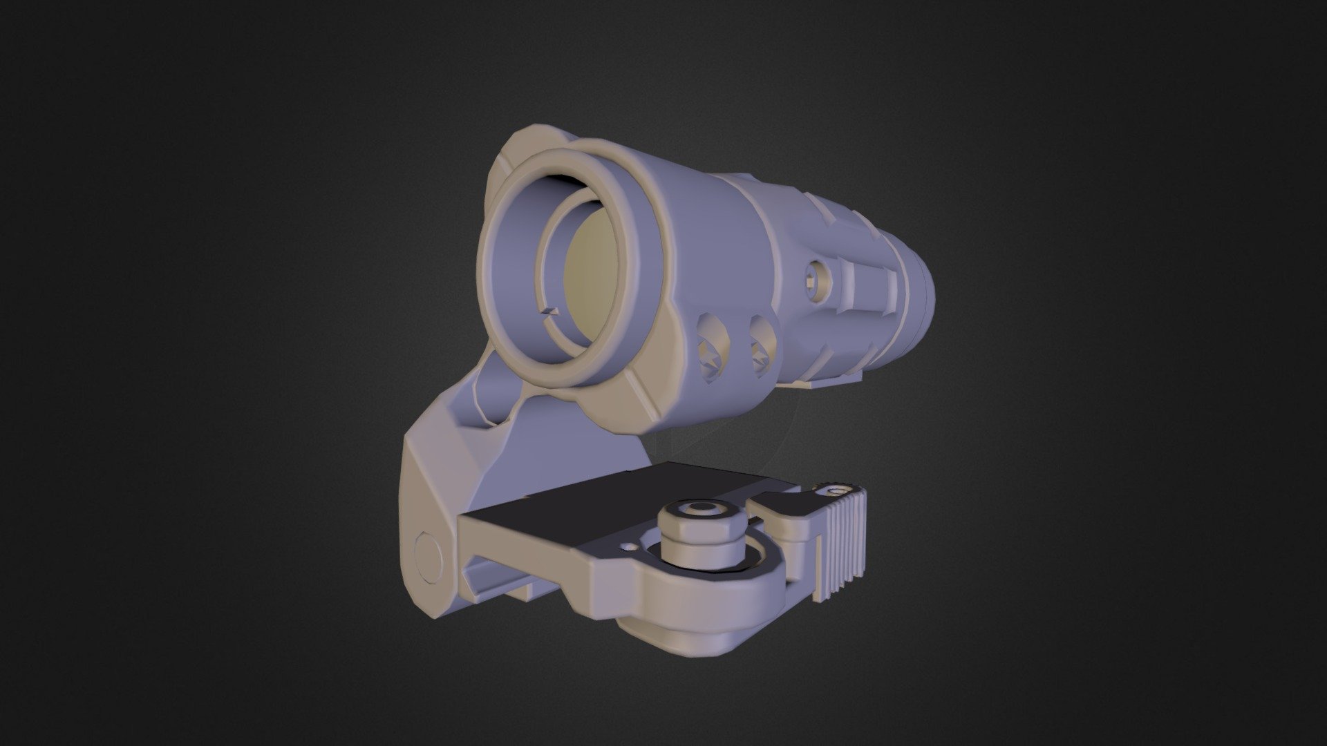 Magnifier_low - 3D model by ASh (@artemsh) [56422bf] - Sketchfab