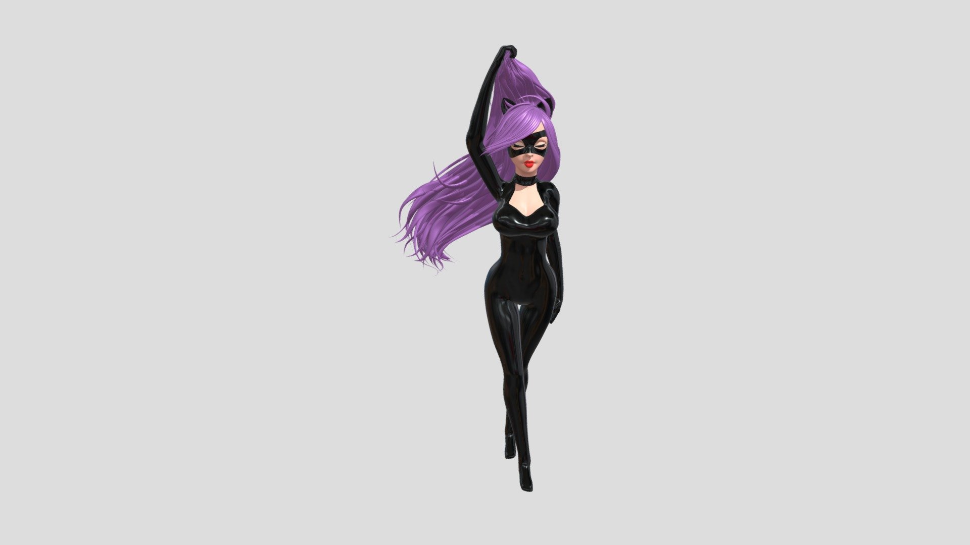 Black Cat - 3D model by pipiskalka [56423f5] - Sketchfab