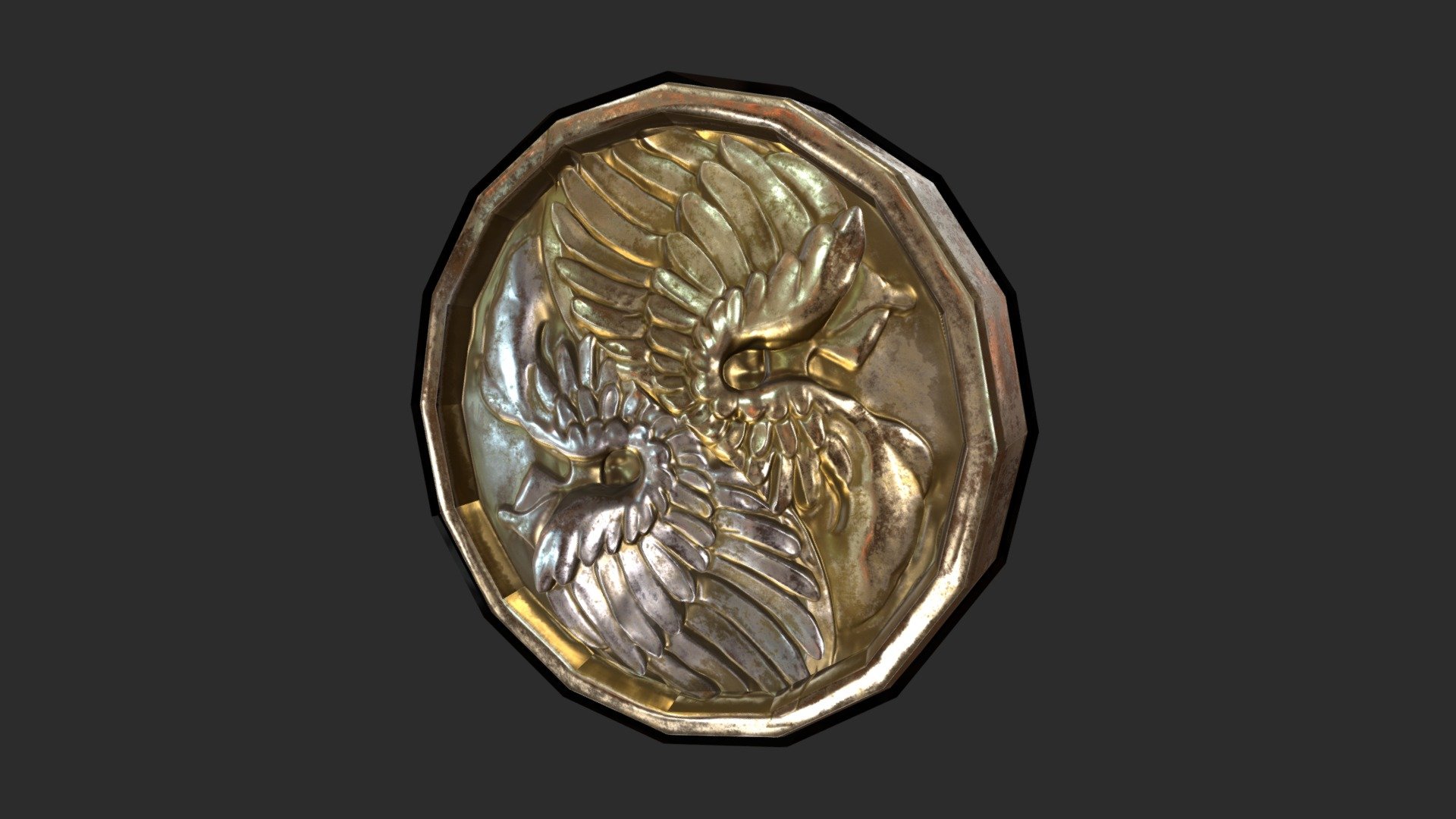 Angel Coin - 3D model by B3autyinth3eye (@grecosky) [564266f] - Sketchfab