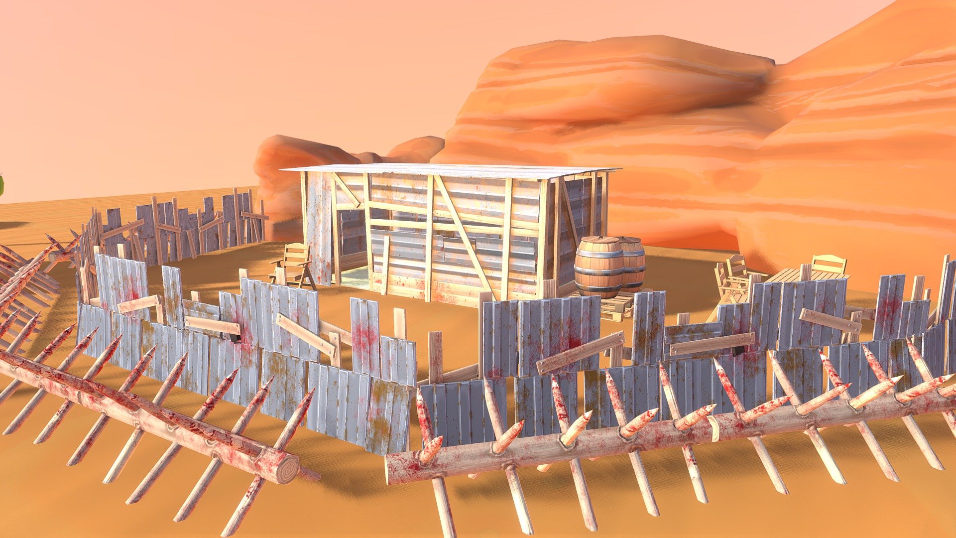 Survival asset - 3D model by Hene [56457d9] - Sketchfab