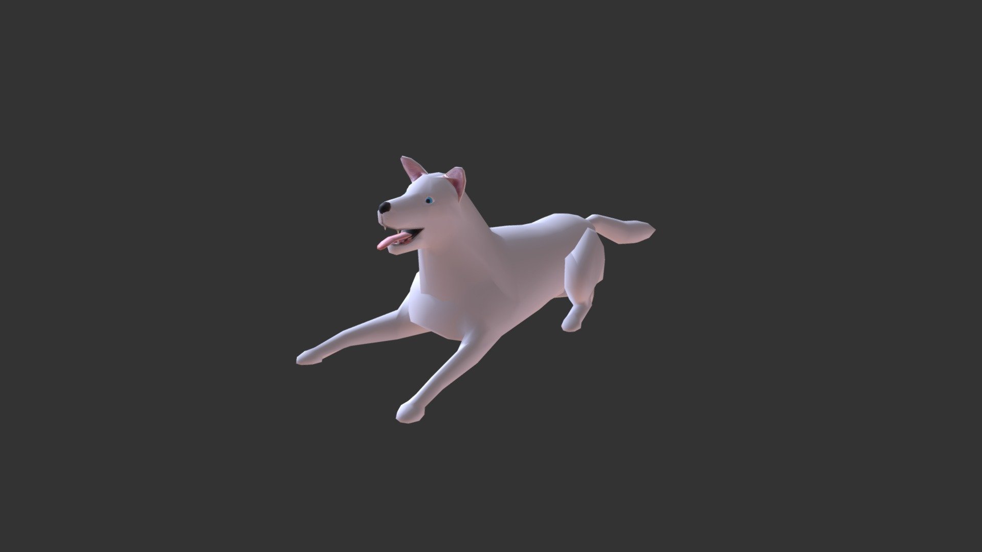Dog Lying Down Idle - 3D model by WSM Game Studio (@wsmatis) [5645f0e ...