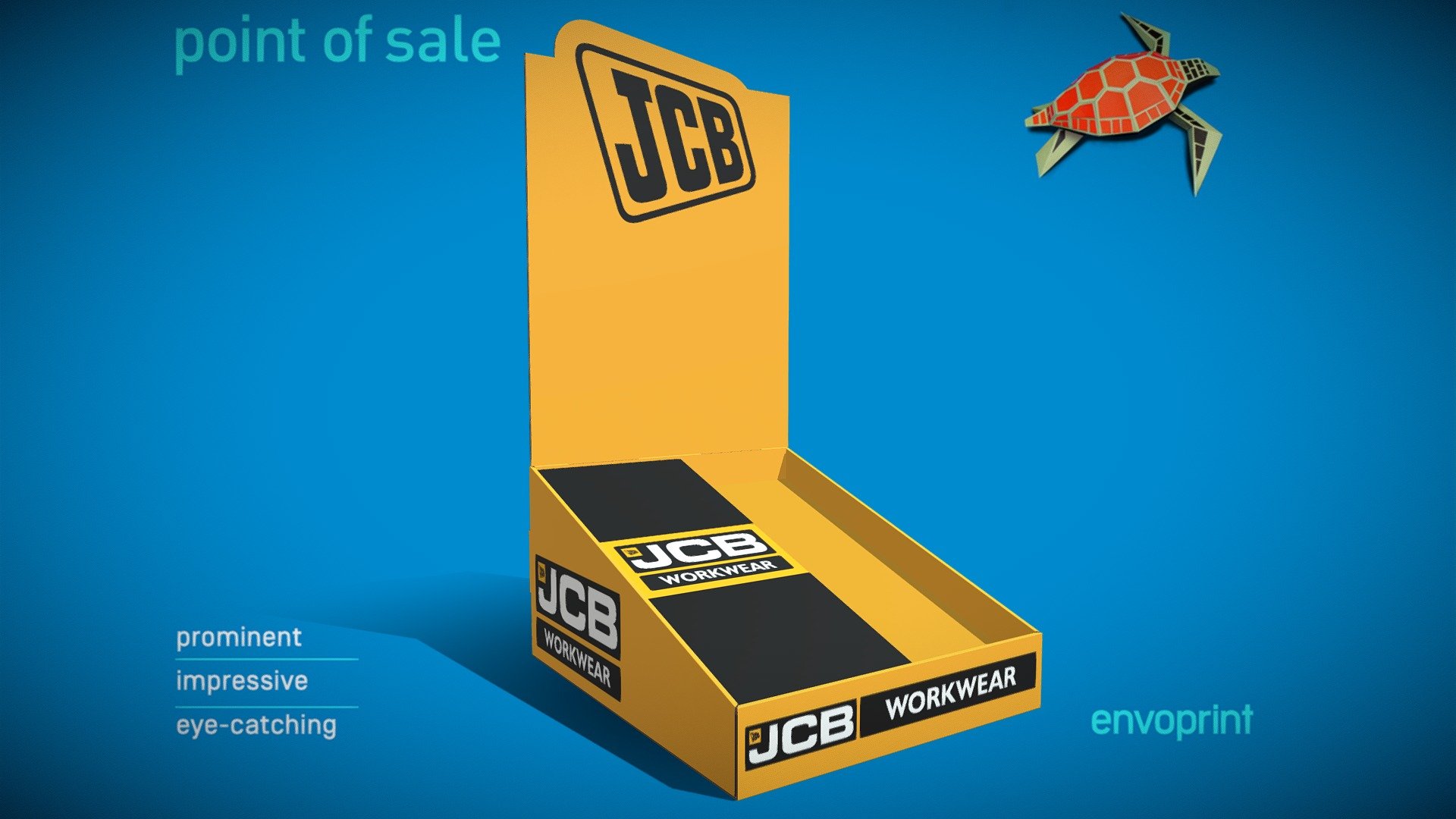 JCB Branded Boot Display - 3D model by envoprint (@keithenvoprint ...
