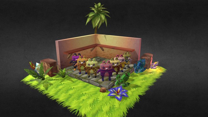 Fantasy_environment 3D models - Sketchfab