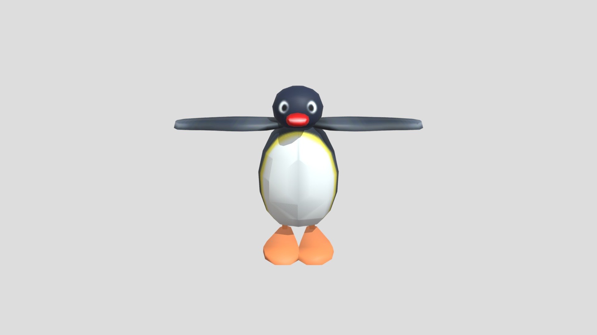 Pingu - Download Free 3D model by Juliocesar6328 [5649801] - Sketchfab