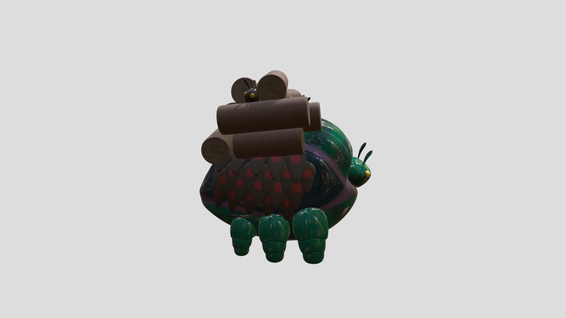 Cute Creature - 3D model by Nathan020599 [564a7a7] - Sketchfab
