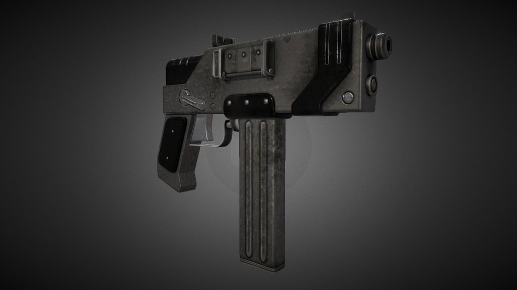 SMG KWG-001 - 3D model by kutejnikov [564b409] - Sketchfab