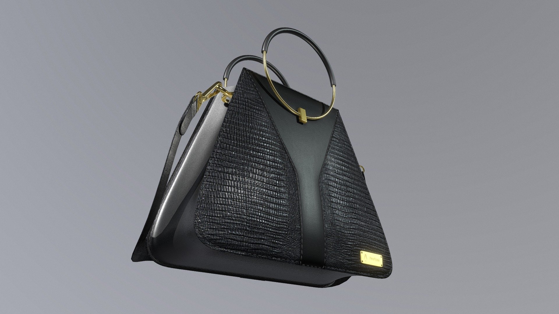 3D Asset Handbag - AR Low Poly Model - 3D model by Prefixa-Inc [564d152 ...