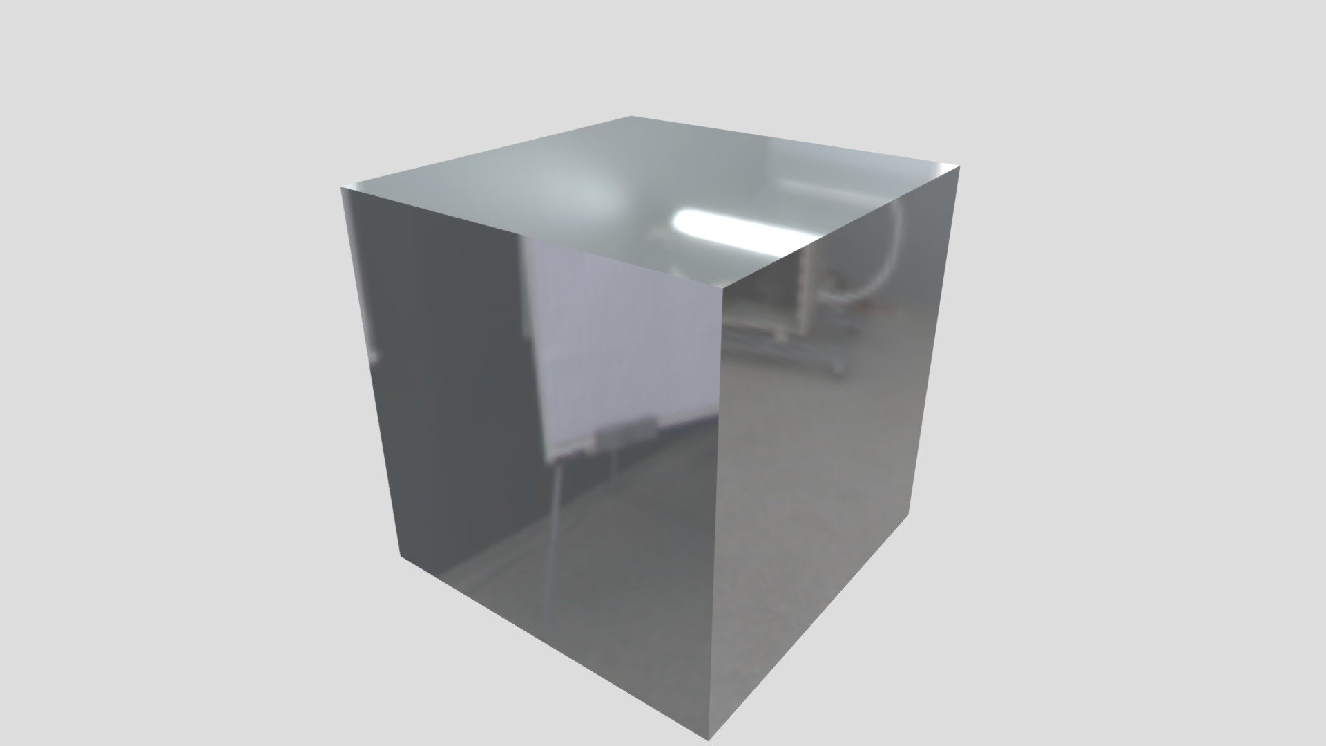 glass or reflection cube? - Download Free 3D model by Omair1962 ...