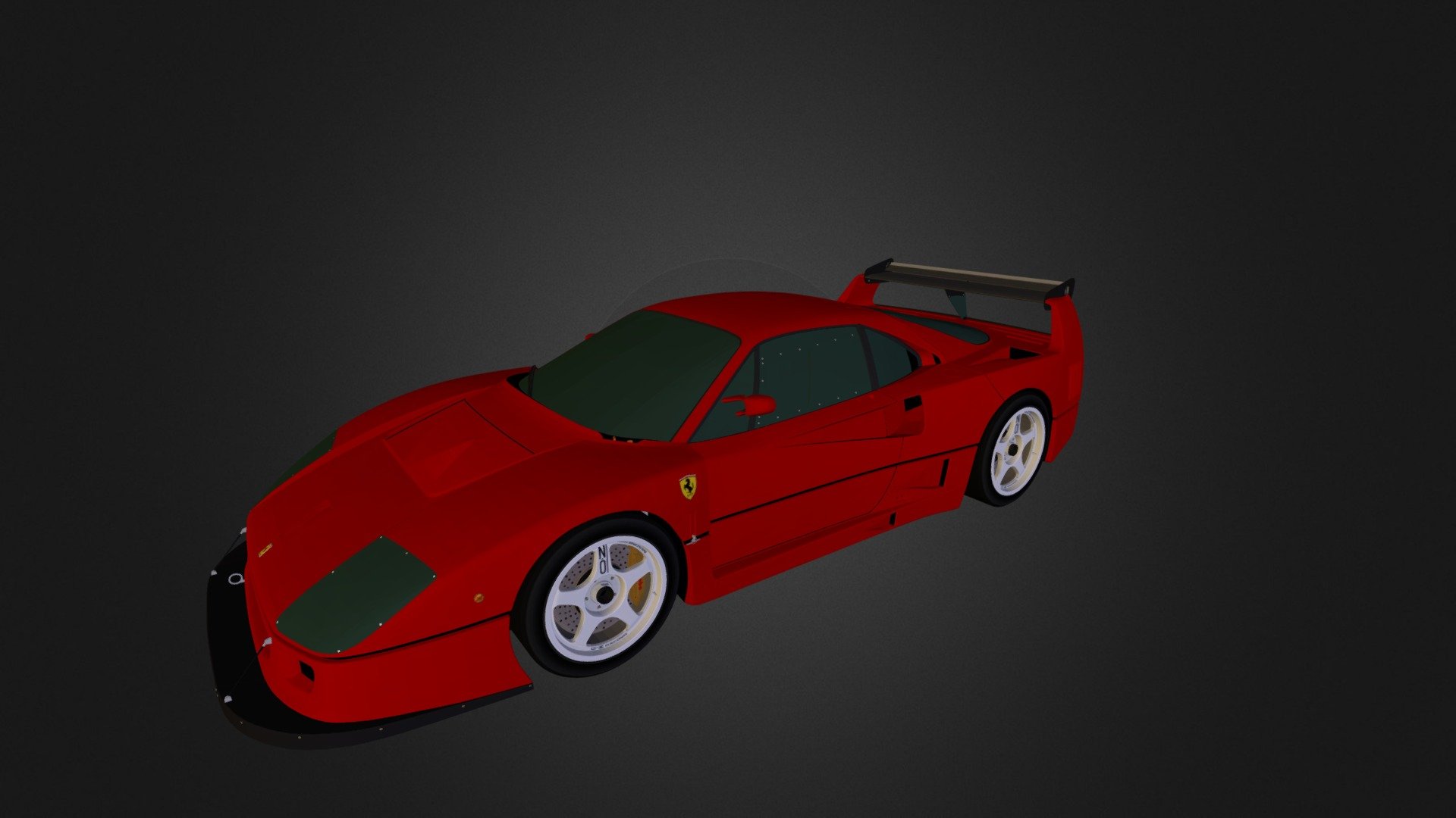 Ferrari F40 Competizione - 3D model by LucaGhigi [5650528] - Sketchfab