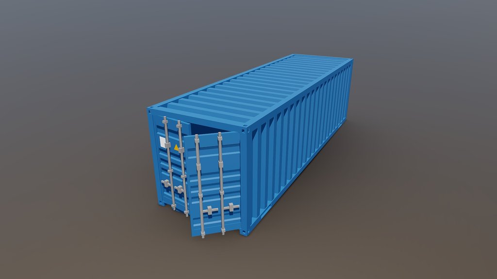Shipping Containers - A 3D model collection by jpvogelaar - Sketchfab