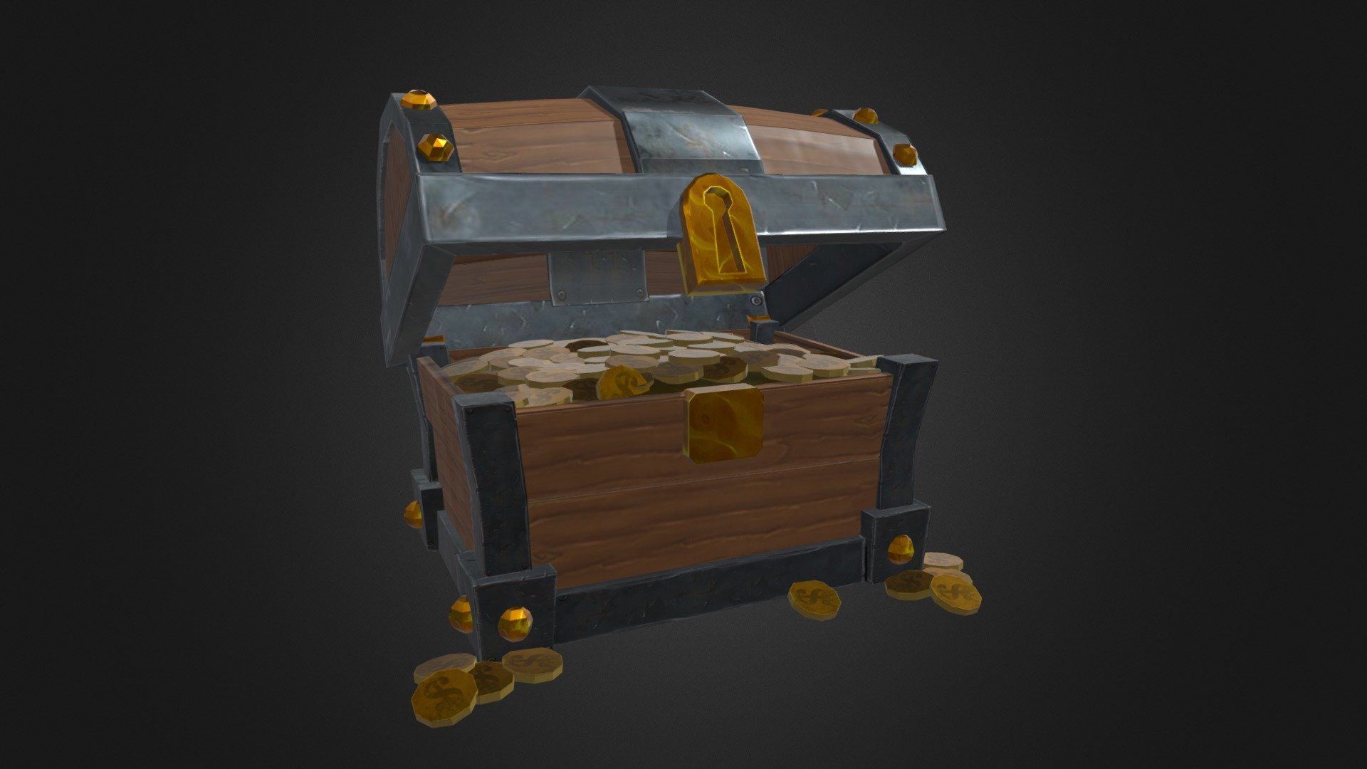 Low Poly Open - 3D model by Robin (@529193) [5651bbd] - Sketchfab