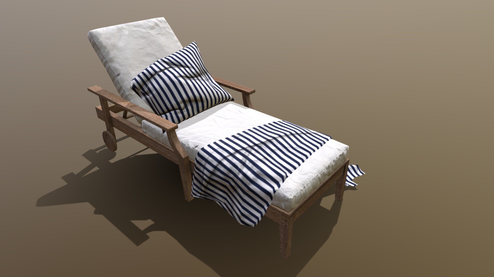 Chaise-longue - 3D model by Yode (@yodegroup) [56528ee] - Sketchfab