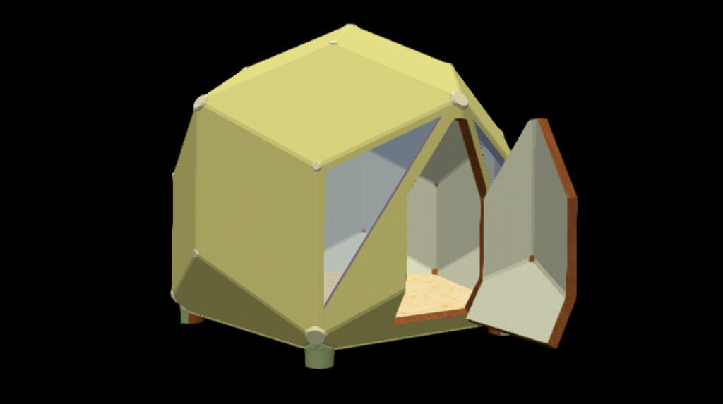 Pod Aug 13 Door Open - 3D model by Peter Chaddock (@peterc) [56537f7 ...