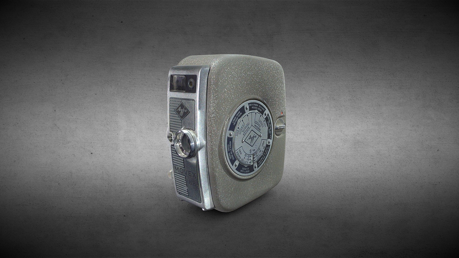 Agfa Movex 88 - Download Free 3D model by Moshe Caine (@moshecaine ...