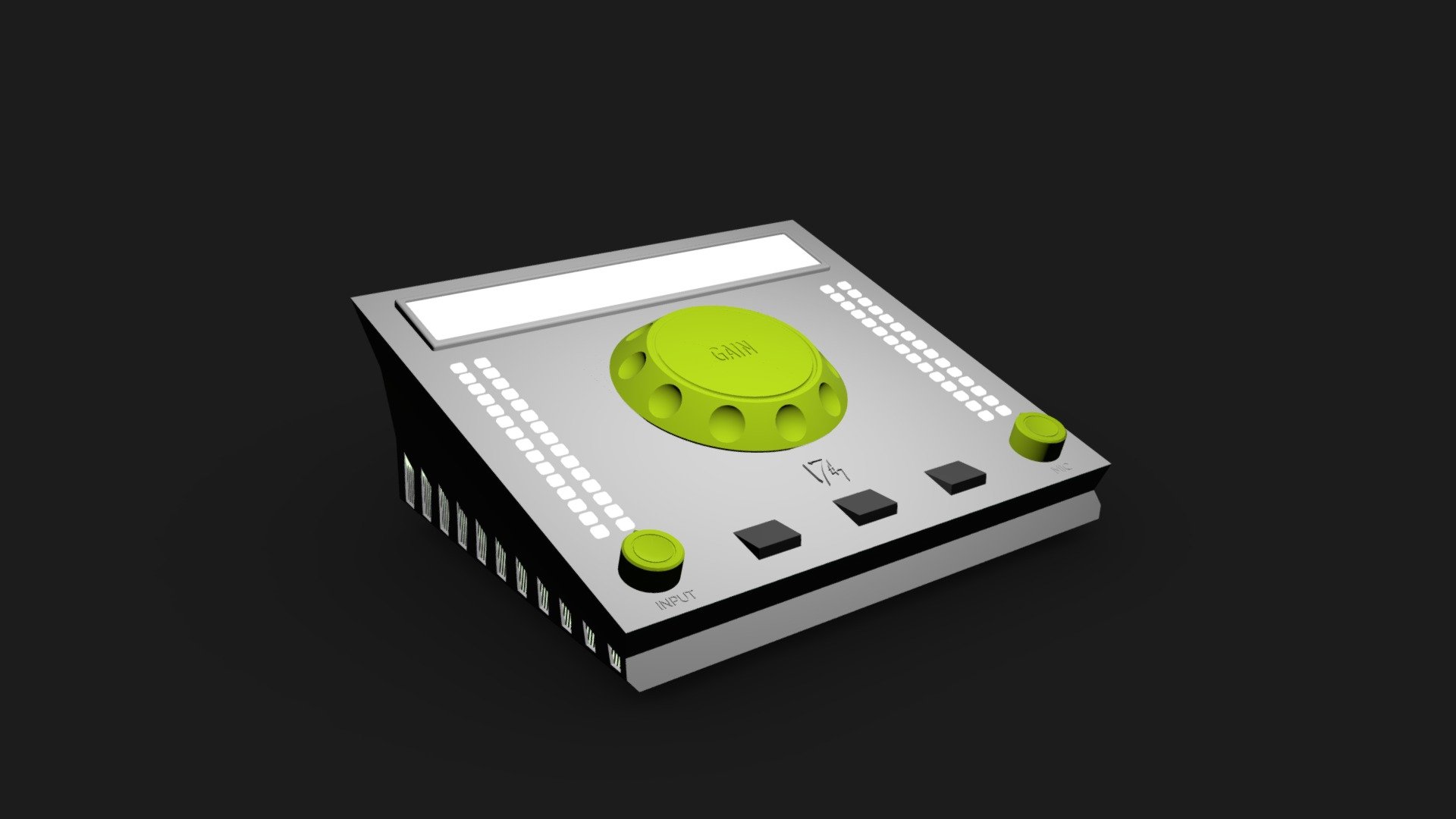 Sound Plate - Download Free 3D model by Chernobaevsky [5654f6f] - Sketchfab