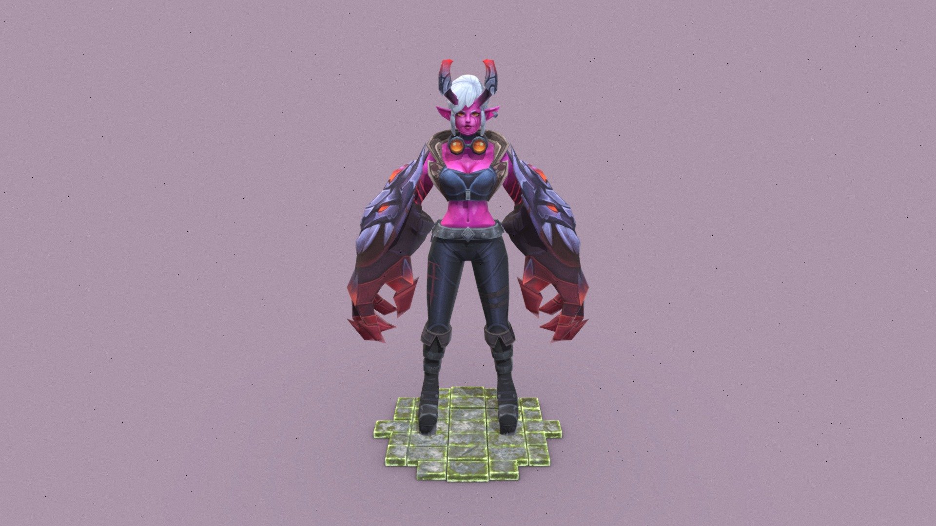 Demon Vi - 3D model by XxMoon [565572d] - Sketchfab