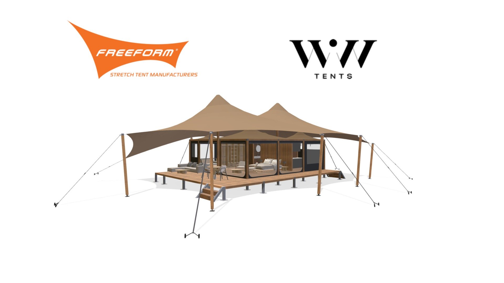 WOW Tent - Wanderer 76 - 3D model by Freeform Stretch Tents (@tlee12 ...