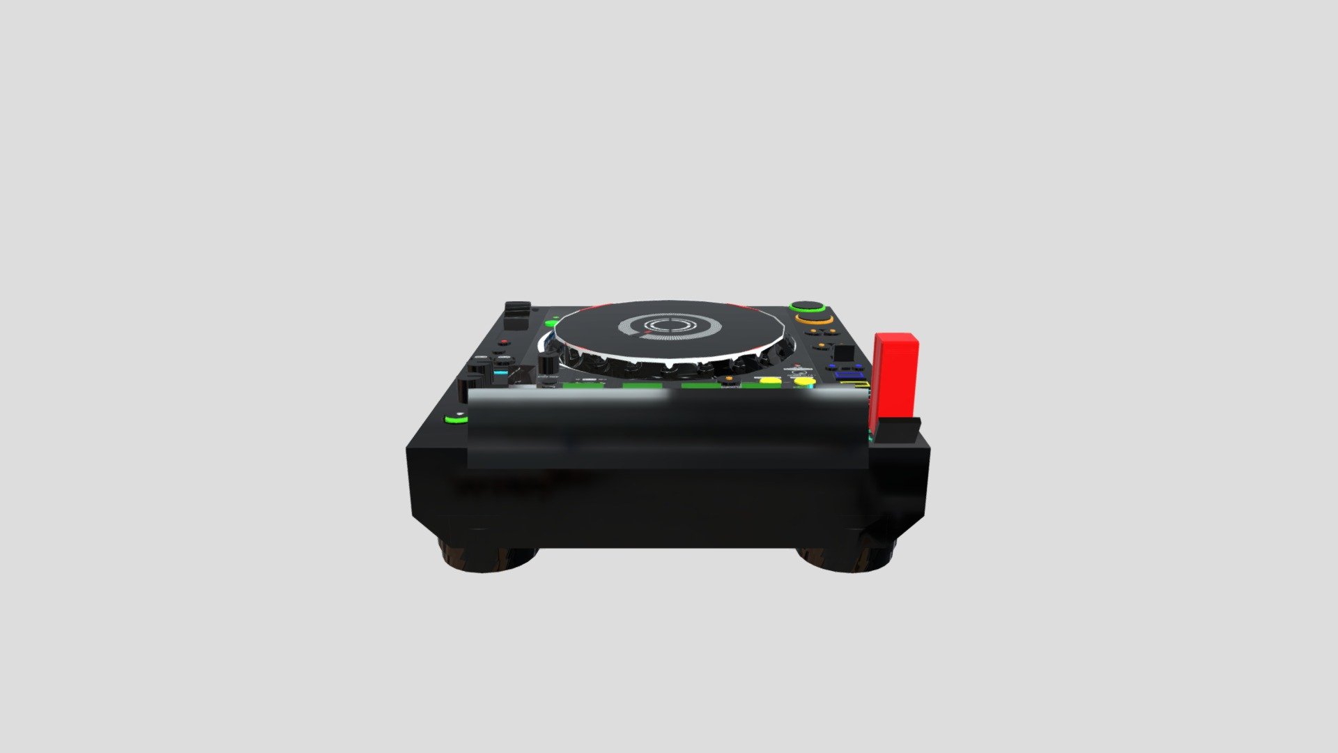 PIONEER CDJ 2000 - 3D model by formula models maker (@damianrovra379 ...