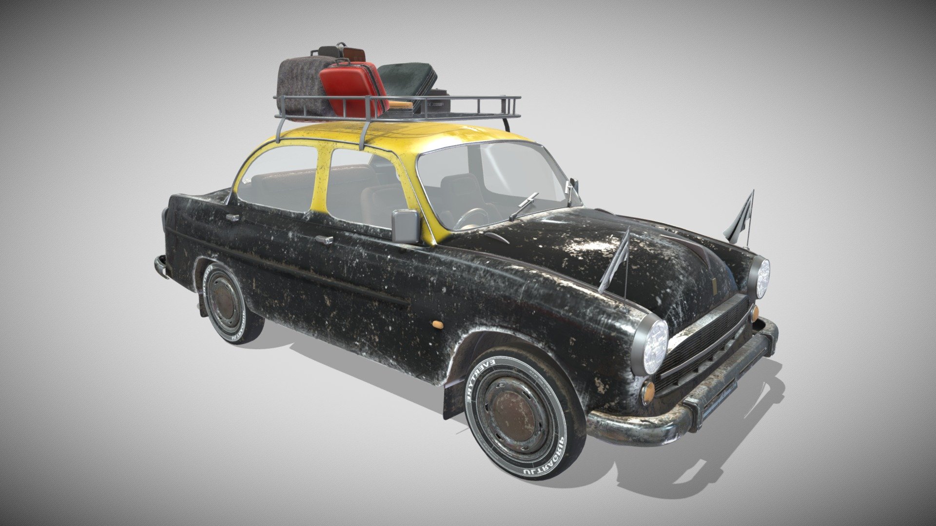 Ambassador Classic India - Buy Royalty Free 3D model by Francesco ...
