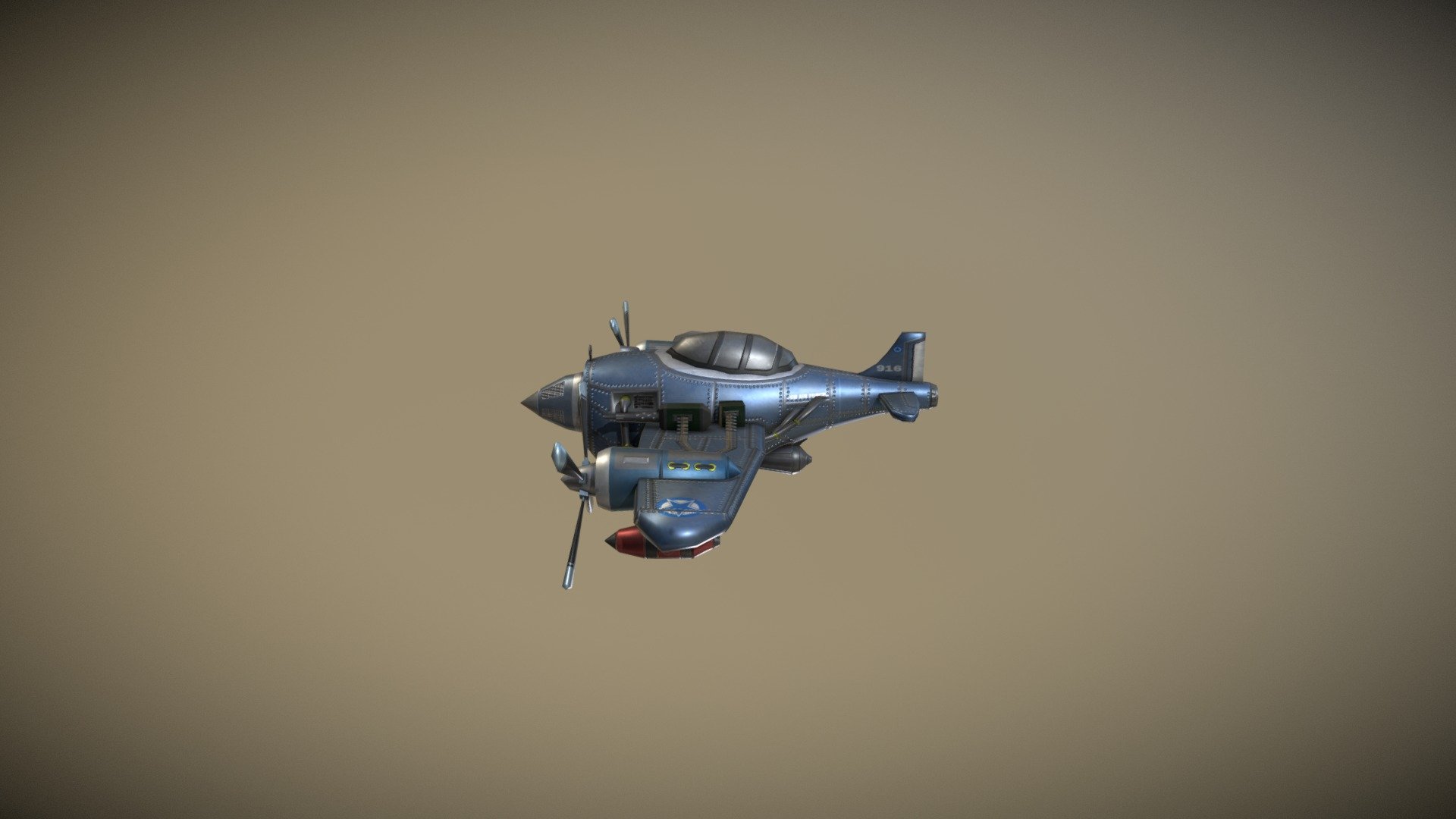 FCR Air Forces | Low Poly - 3D model by lucasga99 [565ab2f] - Sketchfab