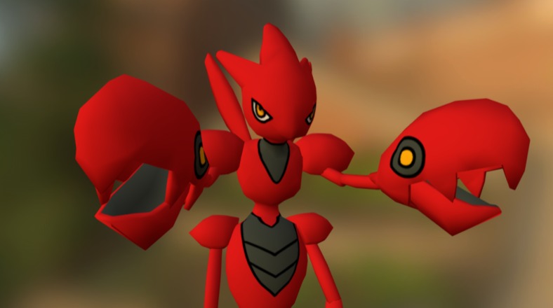 Scizor - 3D model by laczabetyar [565d0f6] - Sketchfab