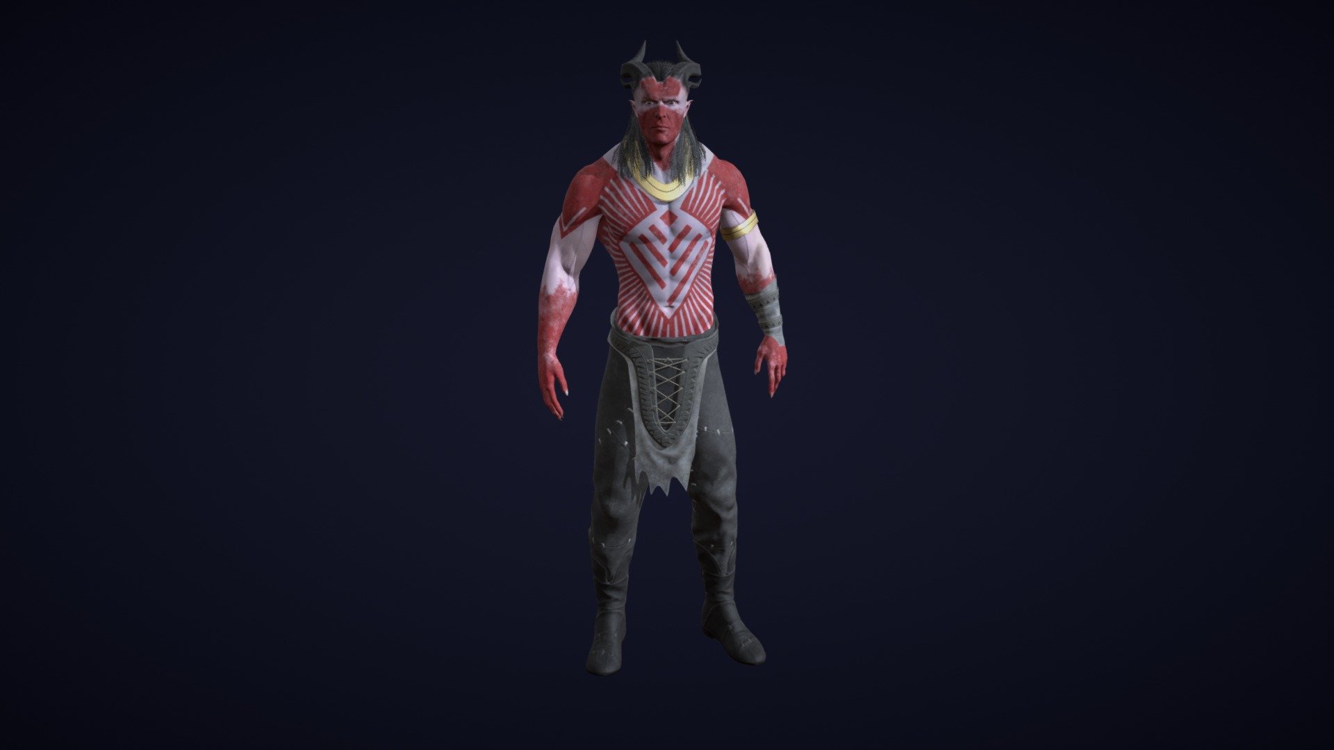 Qunari - 3D model by NickMh [565d6ab] - Sketchfab