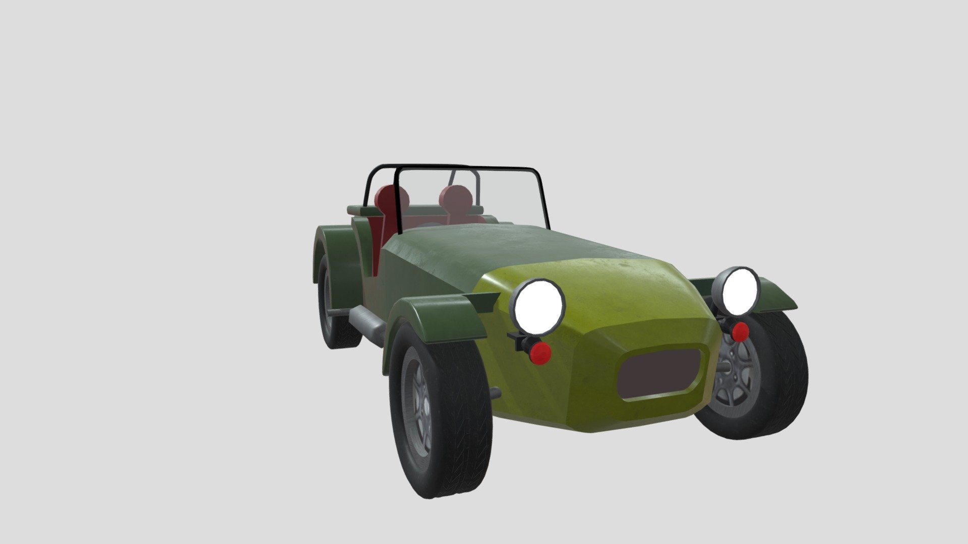 Lotus 7 - 3D model by Sapphire Squid (@callumtomlee) [565f130] - Sketchfab