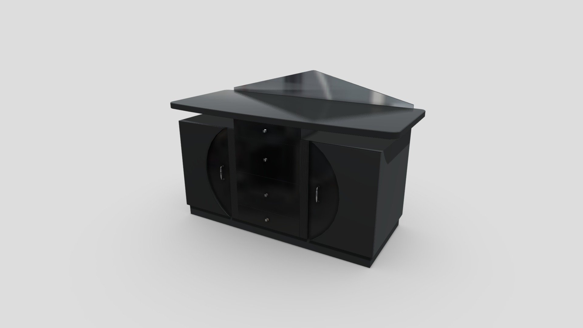dlX - Modern Dresser - Download Free 3D model by d-luX (@dluX80 ...