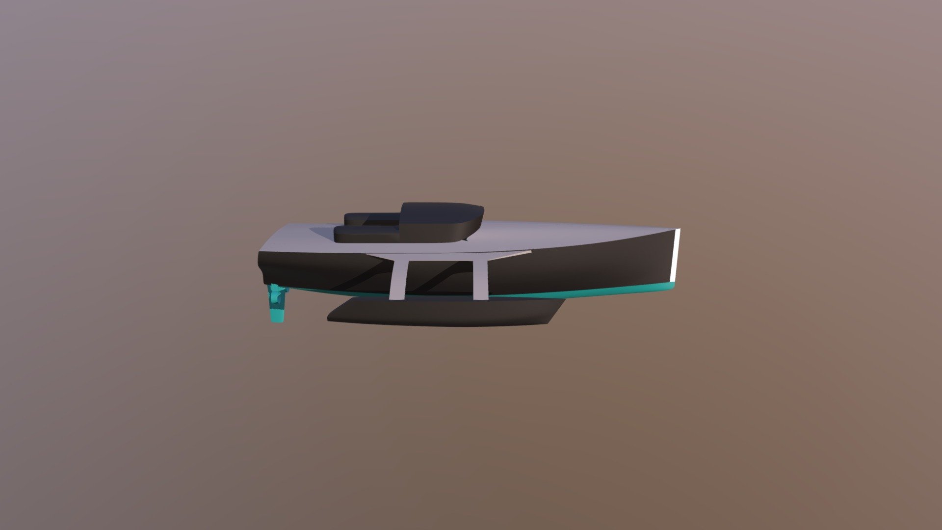 Stabilized Monohull Open - 3D model by Apotheosis [5660b48] - Sketchfab