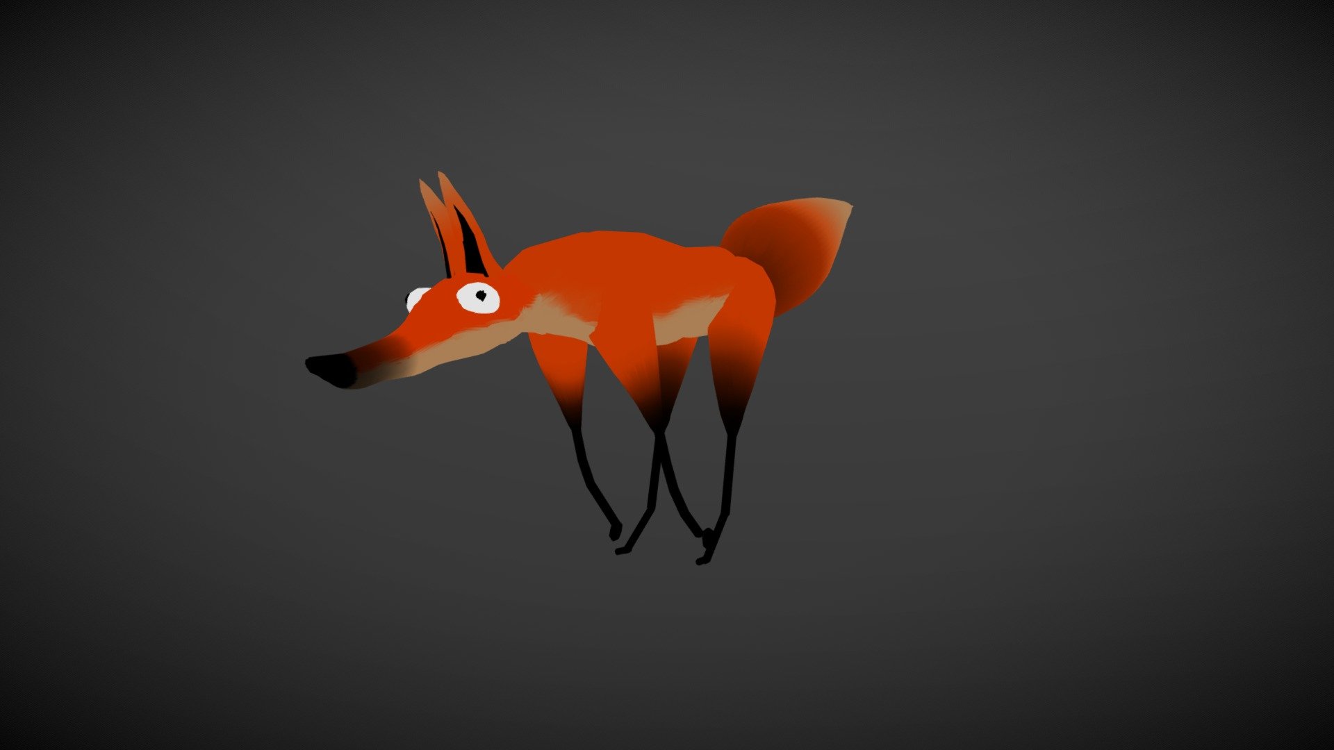 Animated Fox Run Cycle - 3D model by KapiKurt [5661197] - Sketchfab