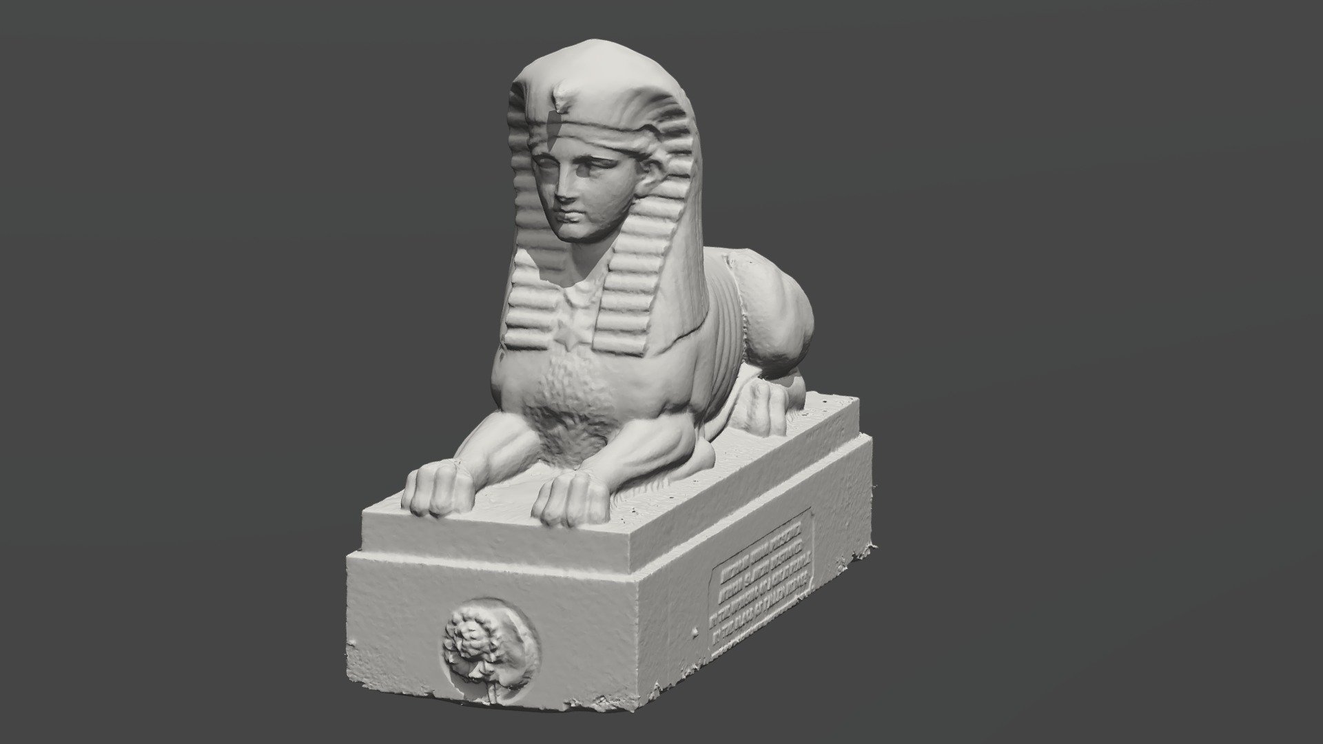 Sphinx Repaired and Smoothed - 3D model by newwave1984 (@kehalt ...