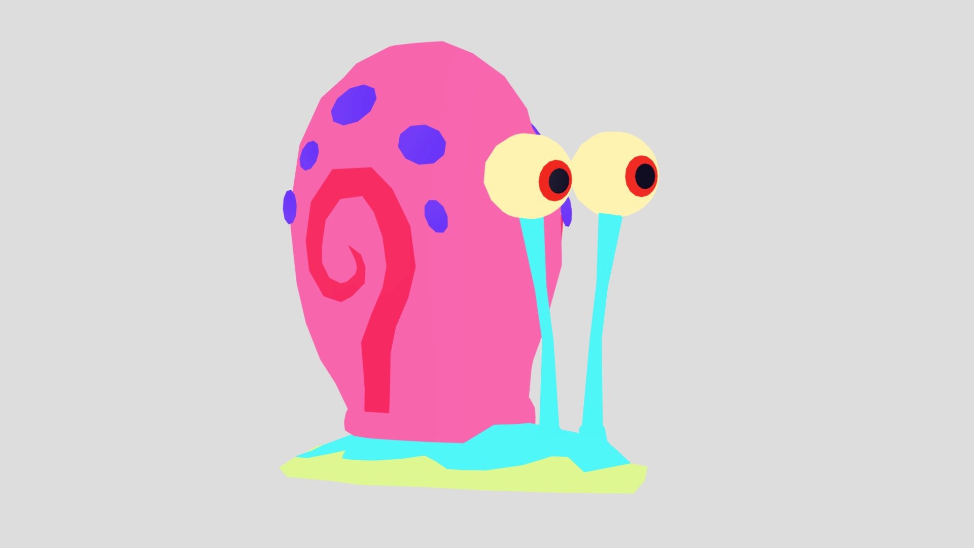 NASB 1 - Gary The Snail - Download Free 3D model by SMF Features ...