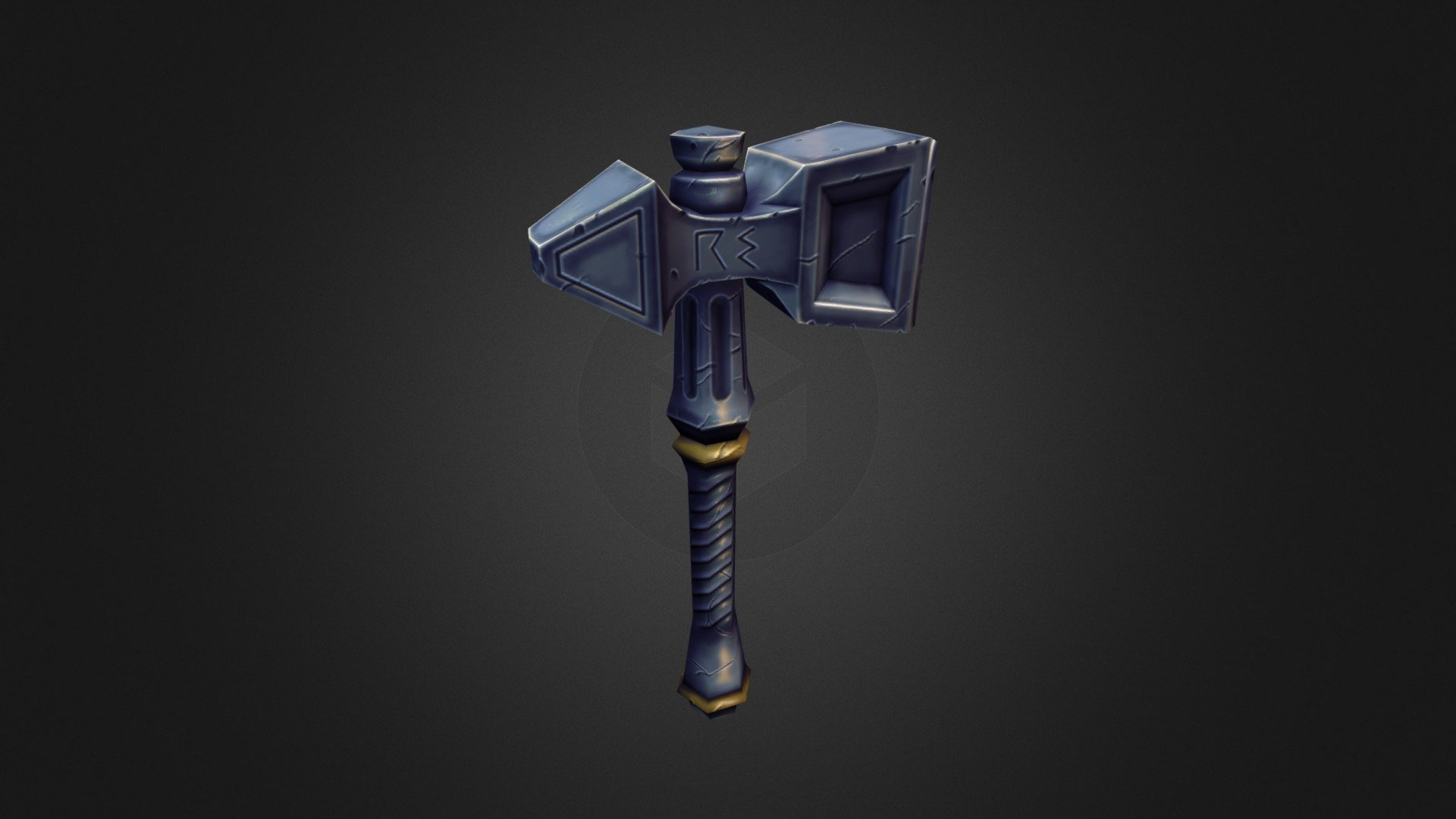 Hammer of Retribution - 3D model by KB [5661dfd] - Sketchfab