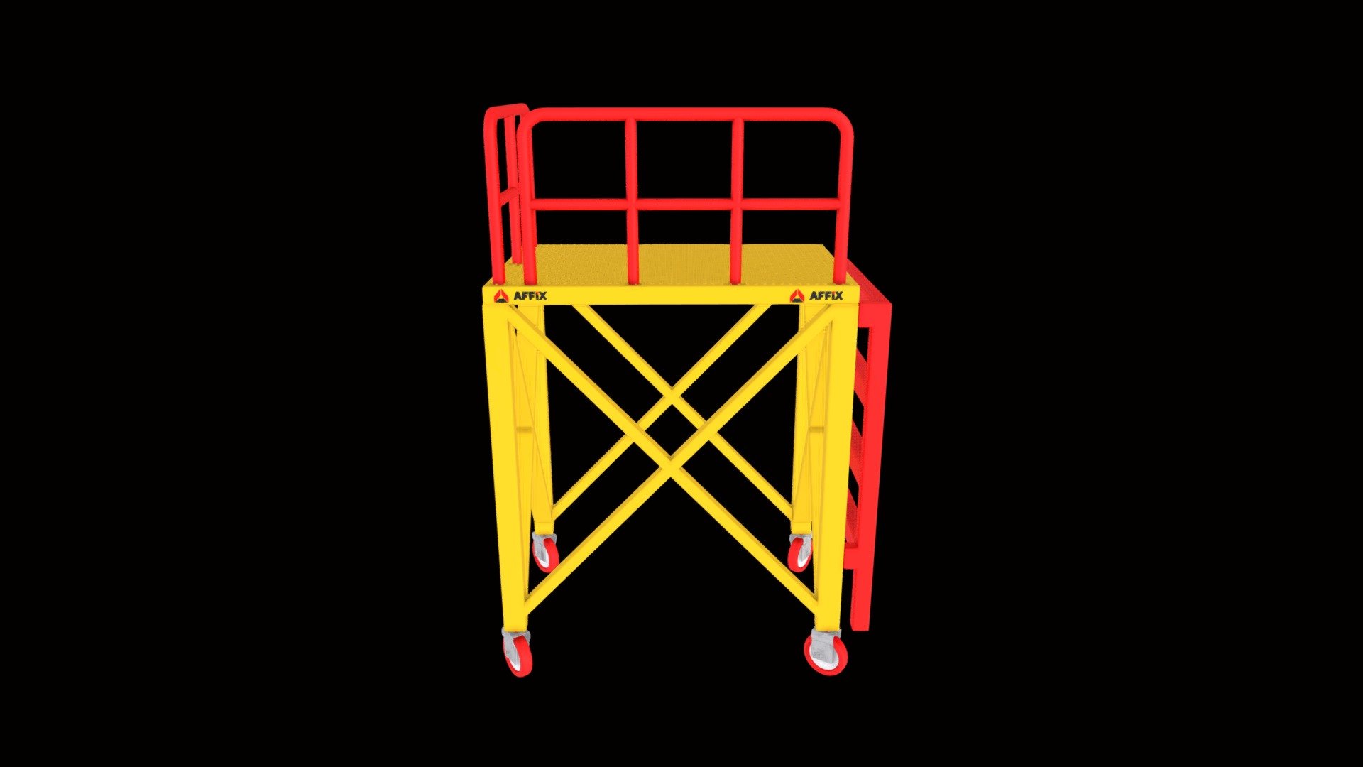 Steel Access Platform-2 - 3D model by Affix (@affix1) [5662518] - Sketchfab