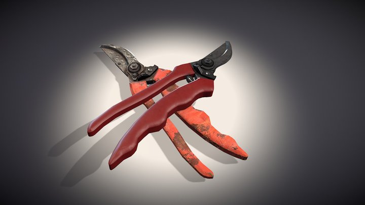 Secateurs 3D models - Sketchfab