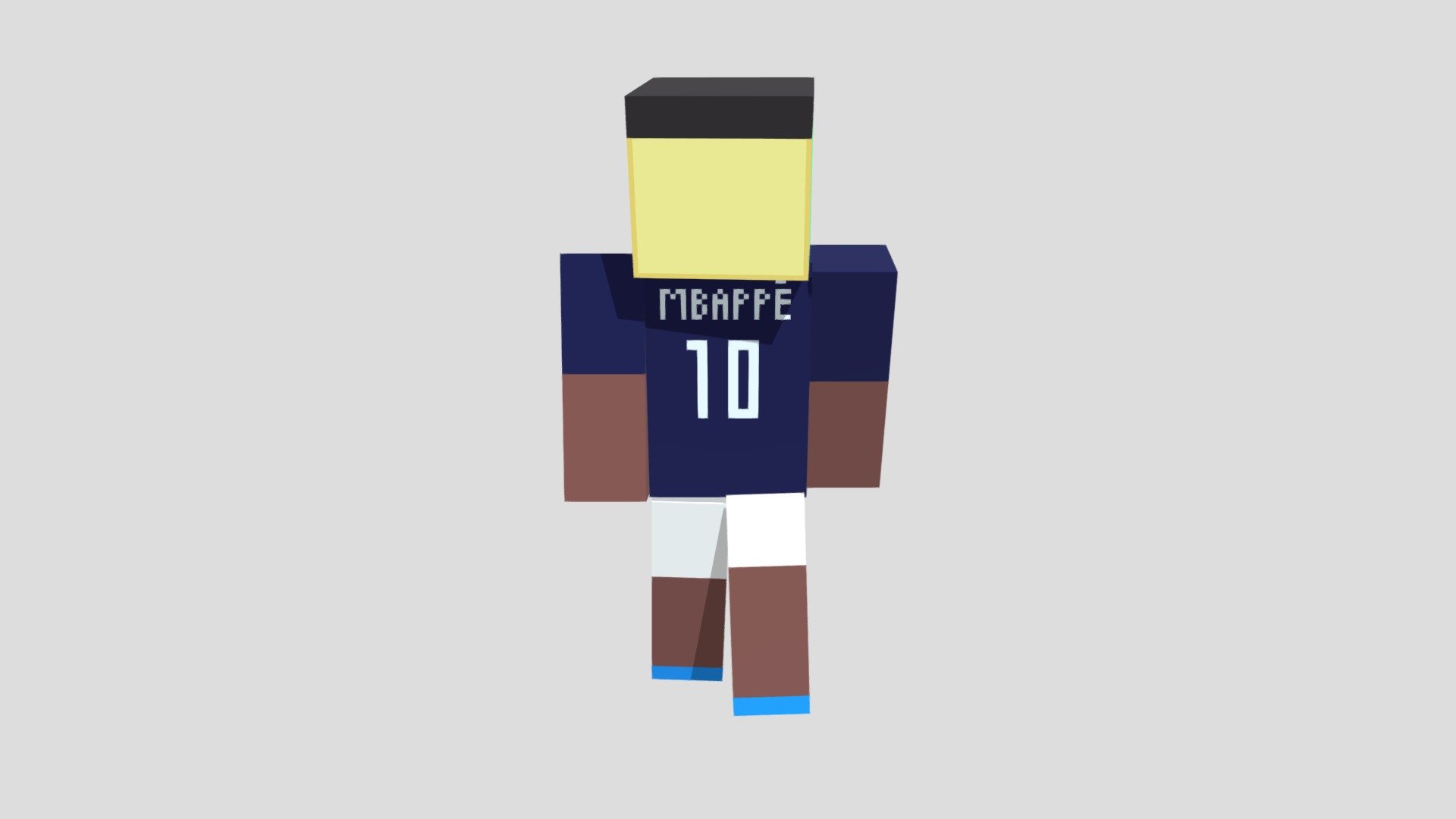 Kylian Mbappe - 3D model by TheGreatBear [5667c87] - Sketchfab