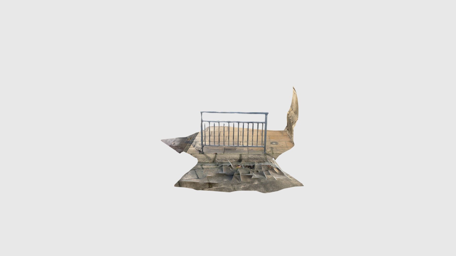 Hand rail - Download Free 3D model by Prinny222 [5669295] - Sketchfab