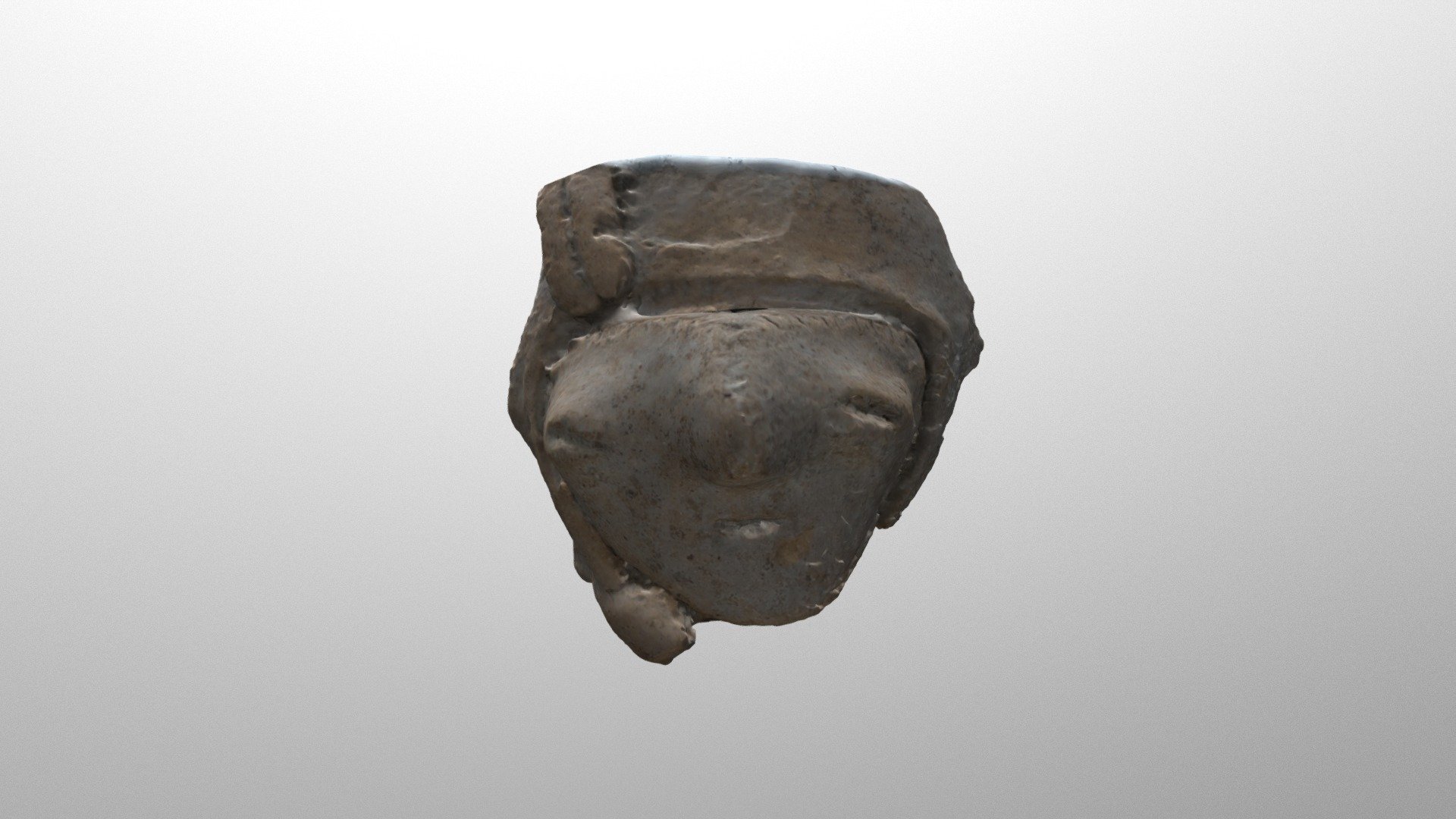 Face Figurine Fragment - 3D model by ADVL_UTRGV [5669ad0] - Sketchfab